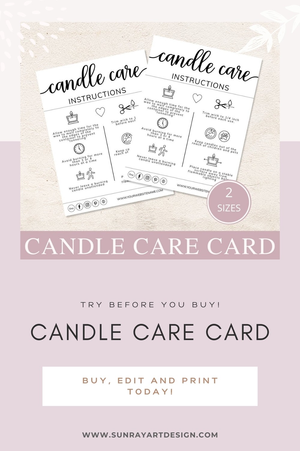 care-card - SunRayArt Designs