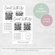SunRayArt Designs - Qr Code Sign Bundle For Small Business